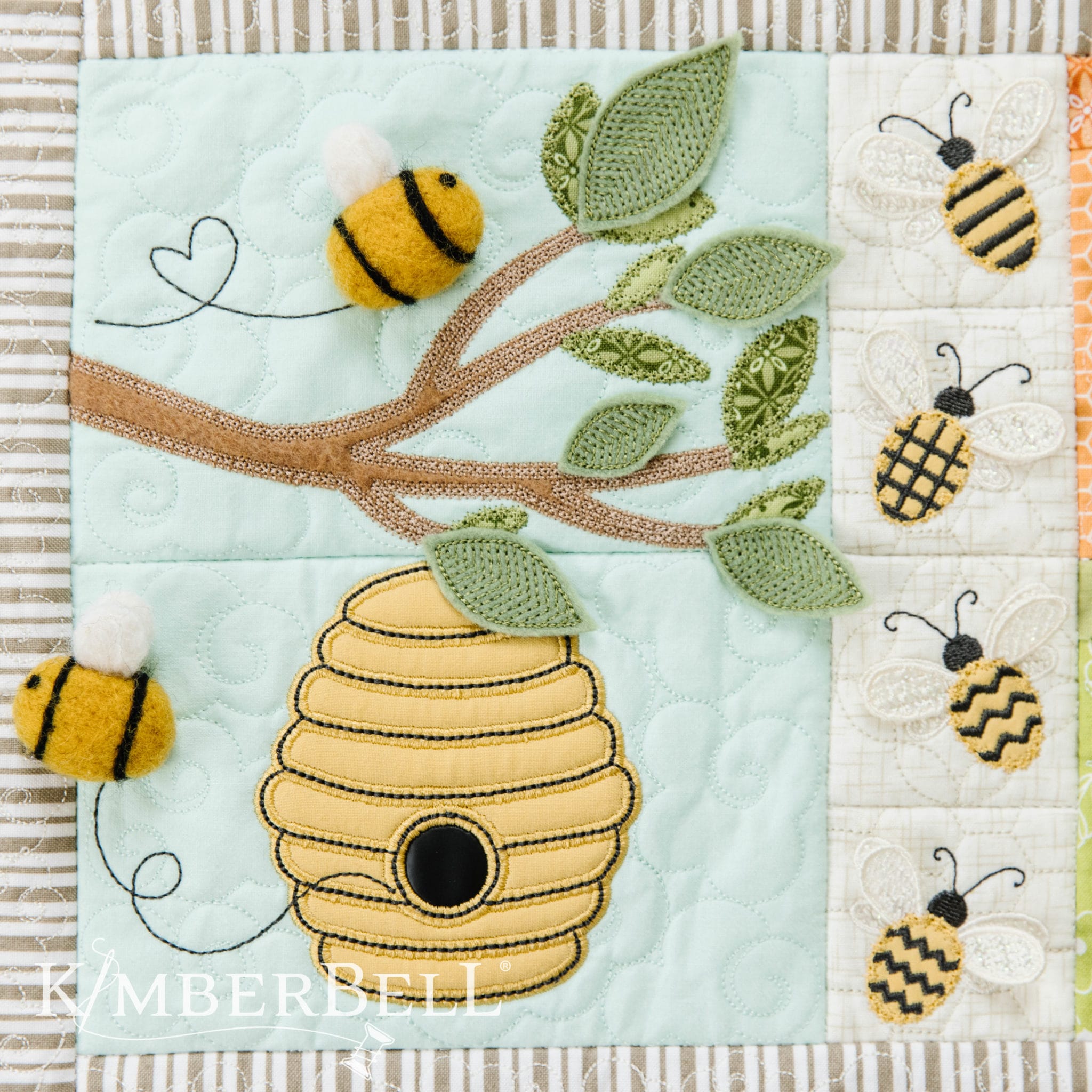 Wool Felt Bugs & Mushrooms | Kimberbell