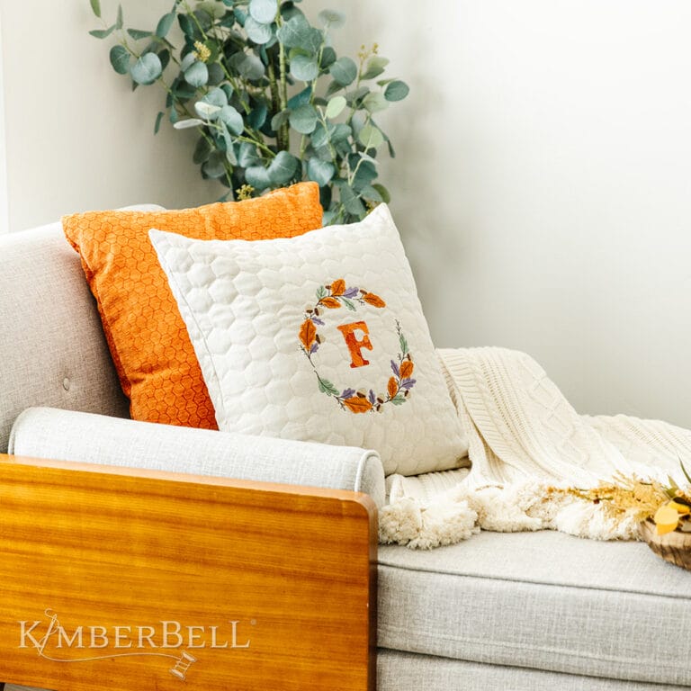 Leafy Vine Alphabet | Kimberbell