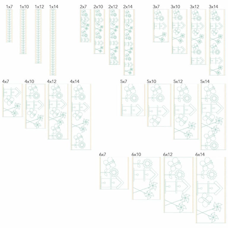 Spring Border 2 | Kimberbell
