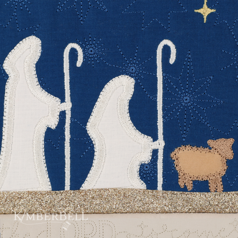 Nativity Bench Pillow Quilting Bundle | Kimberbell