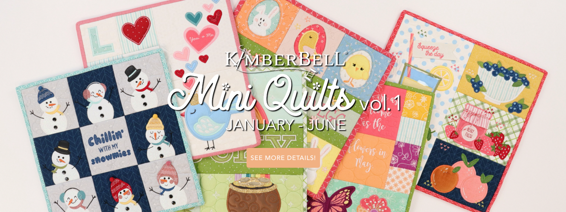 Easy-to-Make Machine Embroidery Designs | Kimberbell Designs