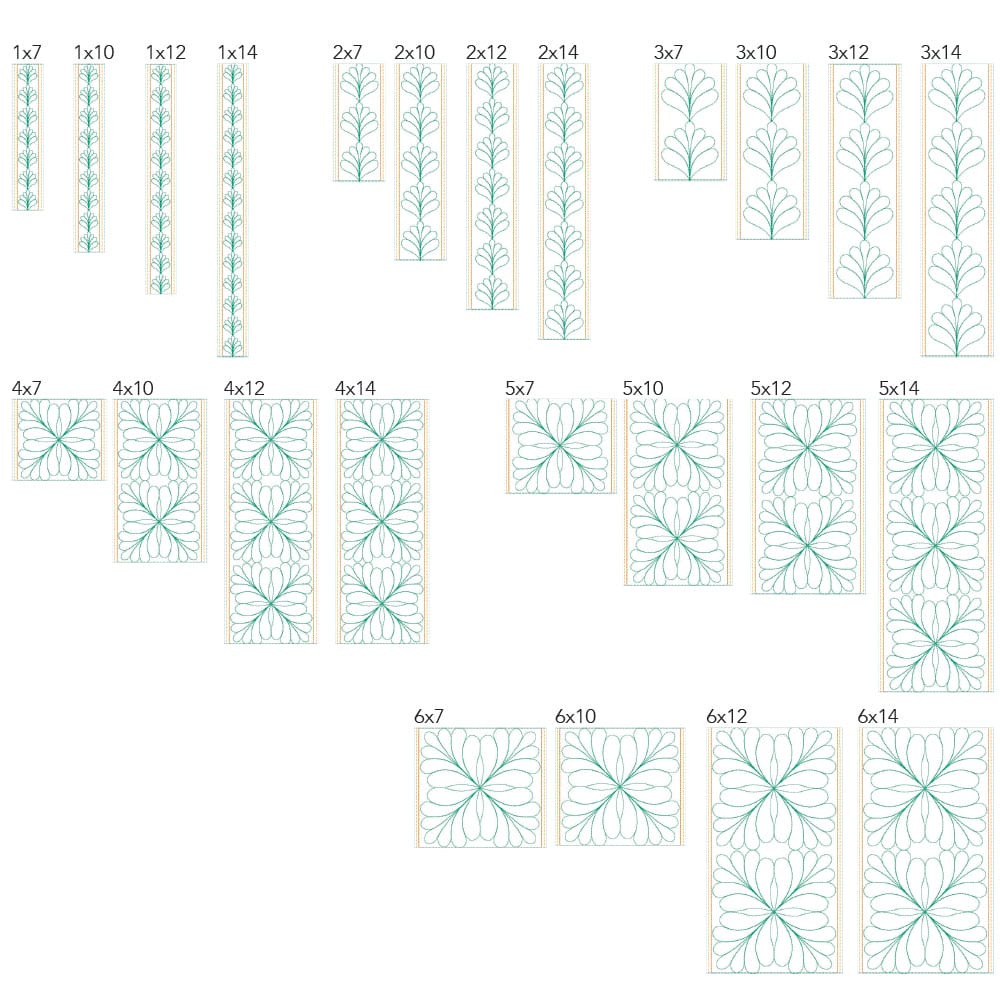 Feather Border 2 | Kimberbell