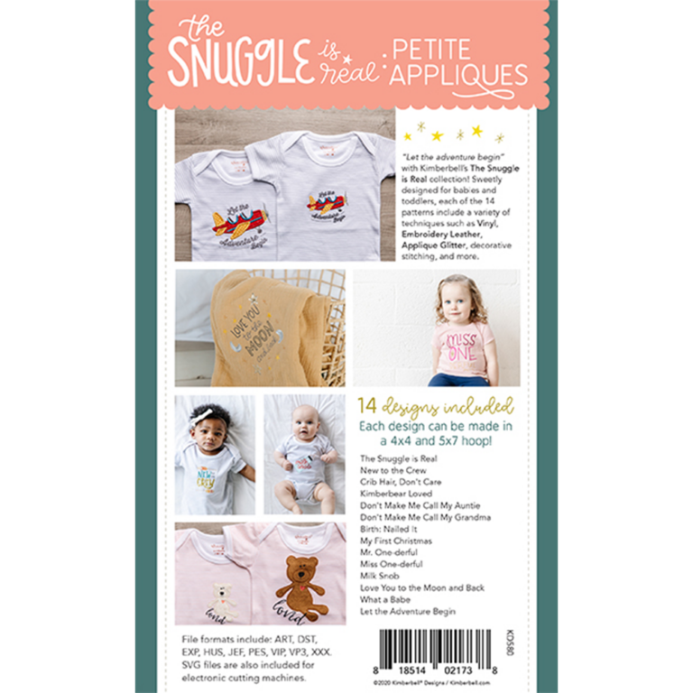 The Snuggle is Real: Petite Applique | Kimberbell