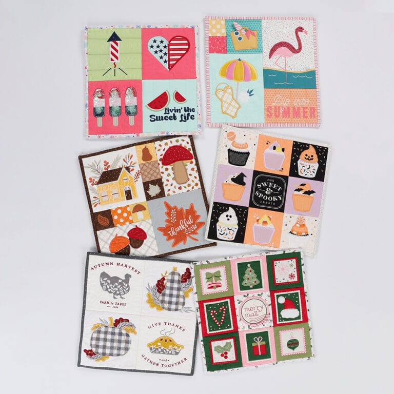 Mini Quilts Vol. 2: July-December | Kimberbell