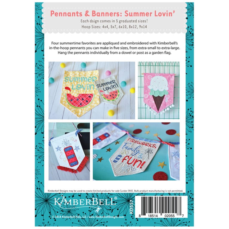 Summer Lovin' Pennants & Banners | Kimberbell