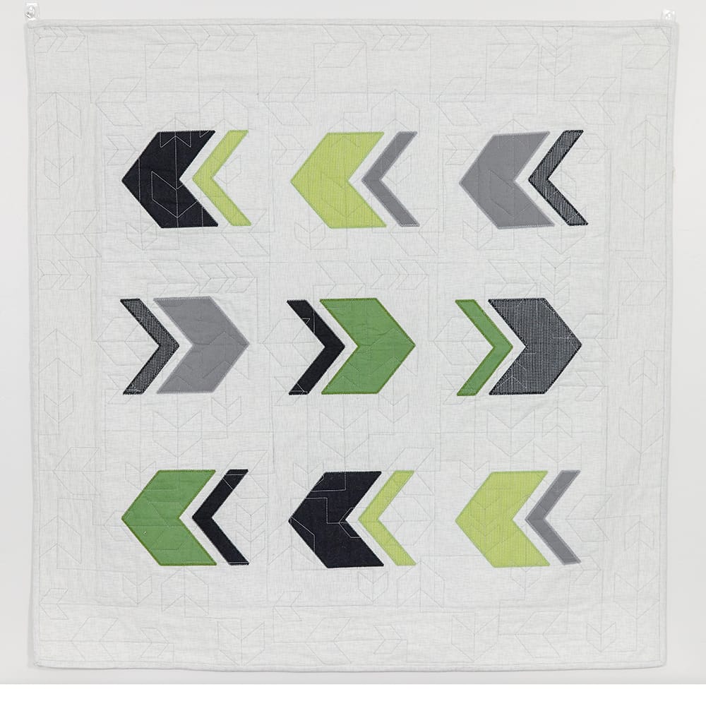Chevron 3 Background Quilting Design | Kimberbell