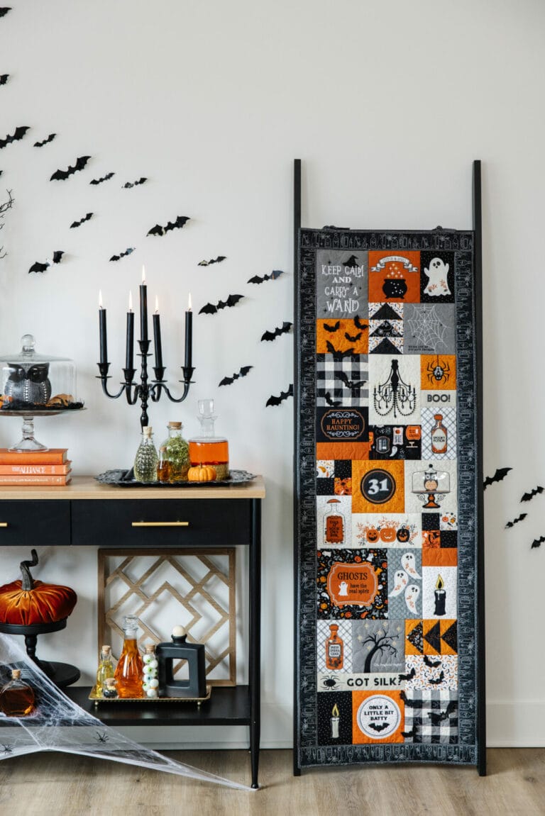 Pumpkins & Potions Ladder Quilt | Kimberbell