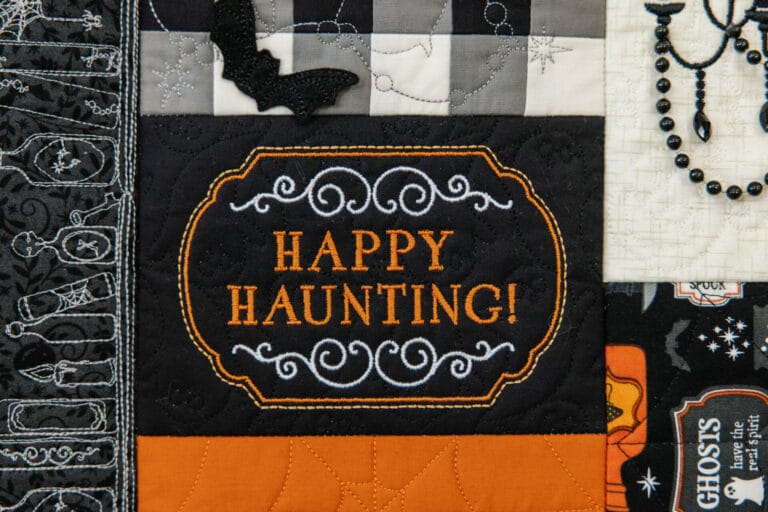 Pumpkins & Potions Ladder Quilt | Kimberbell