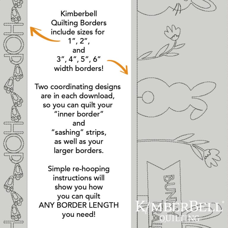 Hoppin' Down the Bunny Trail Quilting Bundle | Kimberbell
