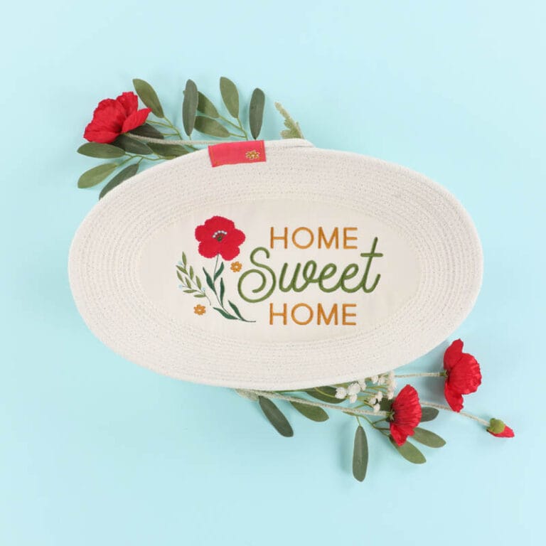 Home Sweet Home Rope Bowl Project Kit | Kimberbell