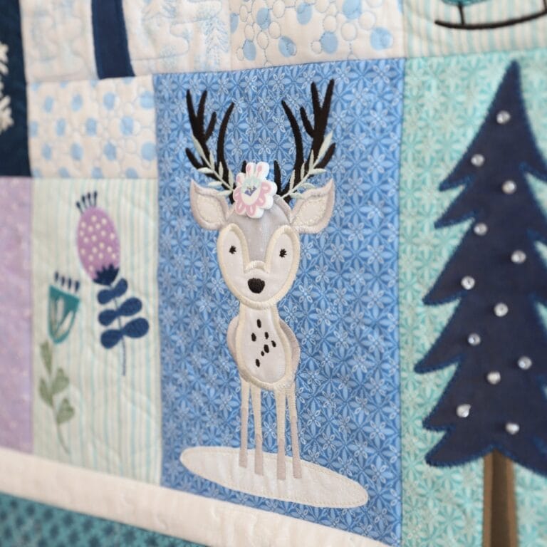 Enchanted Winter Feature Quilt | Kimberbell