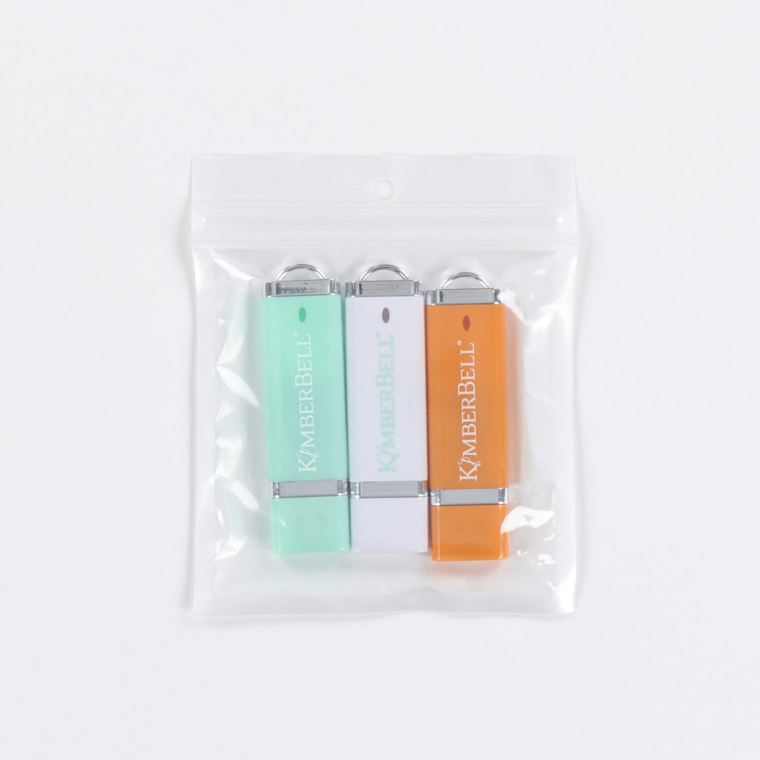 3 Pack USB: Mint Orange White | Kimberbell
